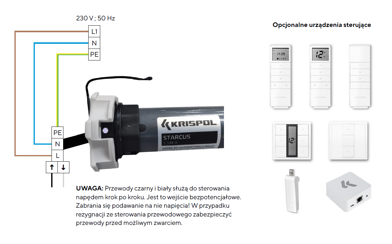 FAQ - Schemat sterowania dla rolet zewnętrznych | KRISHOME (dawniej ...